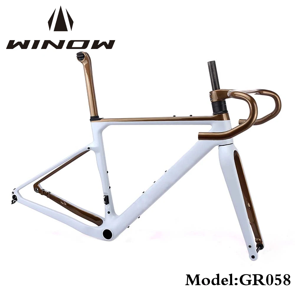 Winow-Gravel-Bike-Carbon-Frame-Disc-Brake-Carbon-Road-Bike-Frameset ...