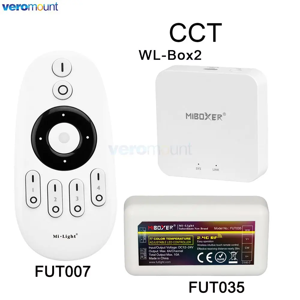 Milight-4-Zone-2-4G-RF-Remote-FUT007-MiBoxer-FUT035-LED-Dimmer ...