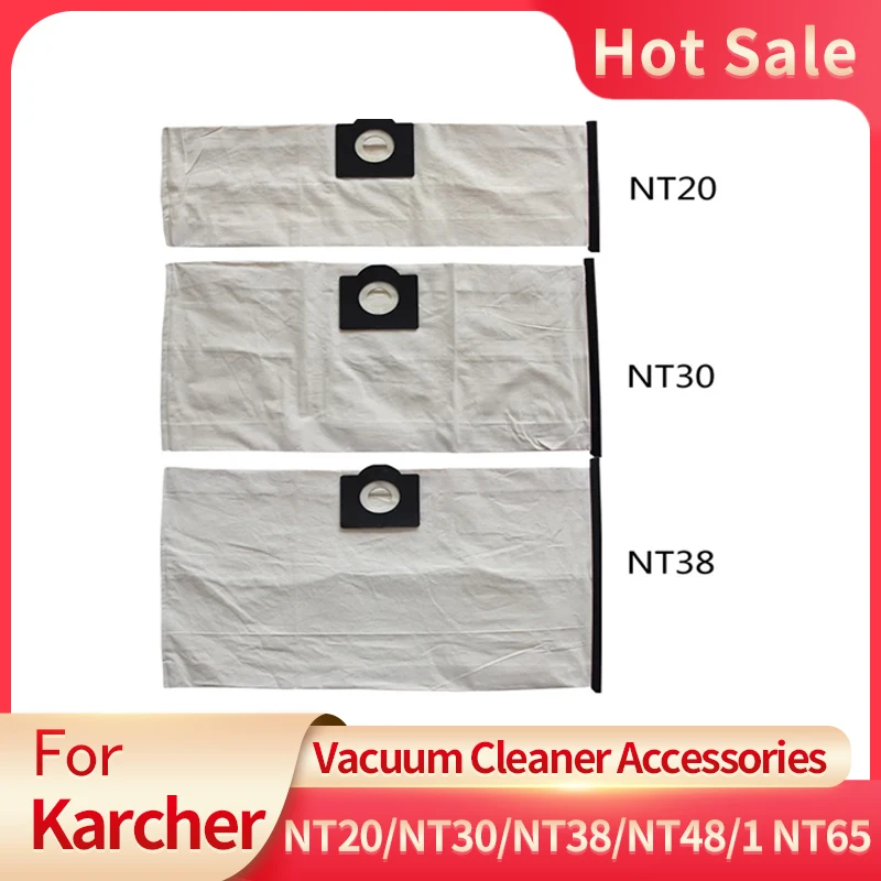 For-Karcher-NT20-NT30-NT38-NT48-1-NT65-2-NT72-2-Non-Woven-Dust-Filter ...