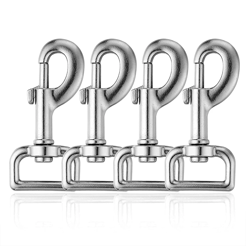 65mm 75mm Swivel Eye Bolt Snap Hooks Heavy Duty Dog Leash Clips Dog ...