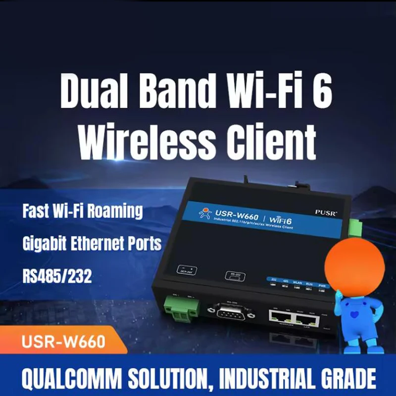 Dual-band-WiFi-serial-device-server-RS232-RS485-RJ45-Gigabit-Ethernet ...