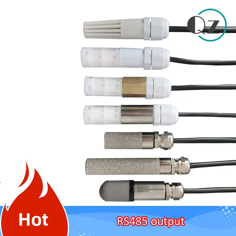 Waterproof-RS485-temperature-and-humidity-sensor-probe-ModbusRTU ...