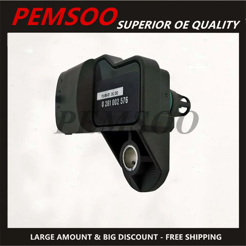 흡기 매니 폴드 압력 센서 0281002576 0281002743 20524936 0281006102, 현대 소나타 NF ...