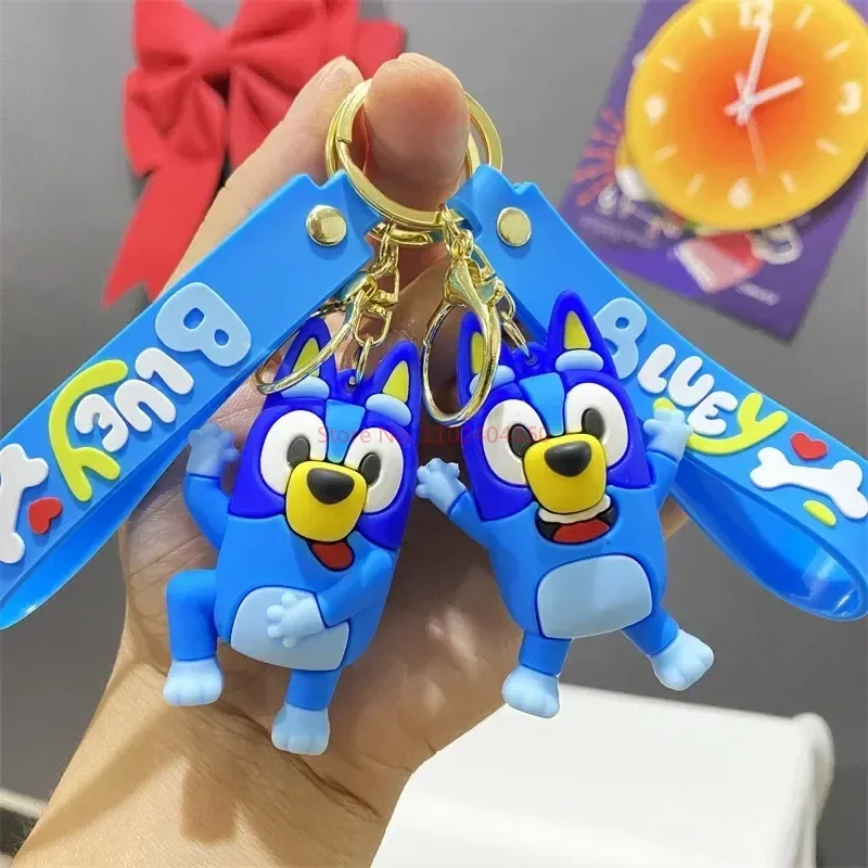 Bluey-Bingo-Keychain-Gifts-Creative-Cartoon-Bluey-Family-Cartoon-Dog ...