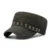 Beckyruiwu Adult Hip Hop Punk Rock Skull Rivet Flat Peaked Hats Men Big ...