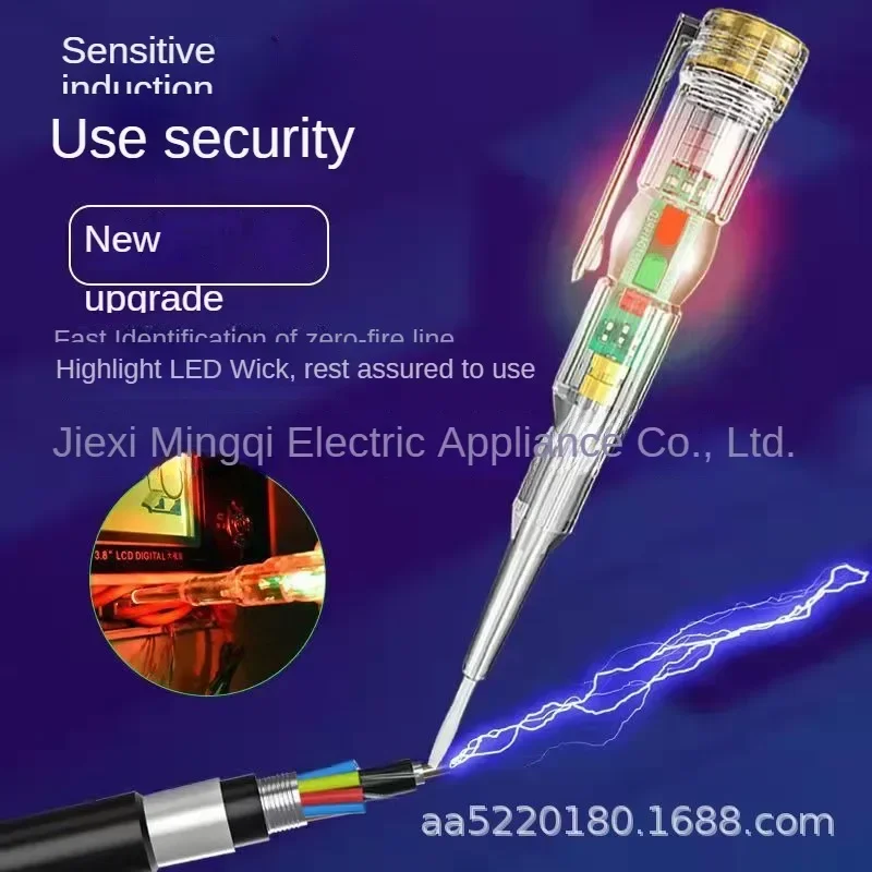 Intelligent-Voltage-Tester-Pen-Non-contact-Induction-Digital-Power ...