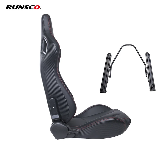 Car Accessories Adjustable Racing Seats Sport PVC Leather Car ...