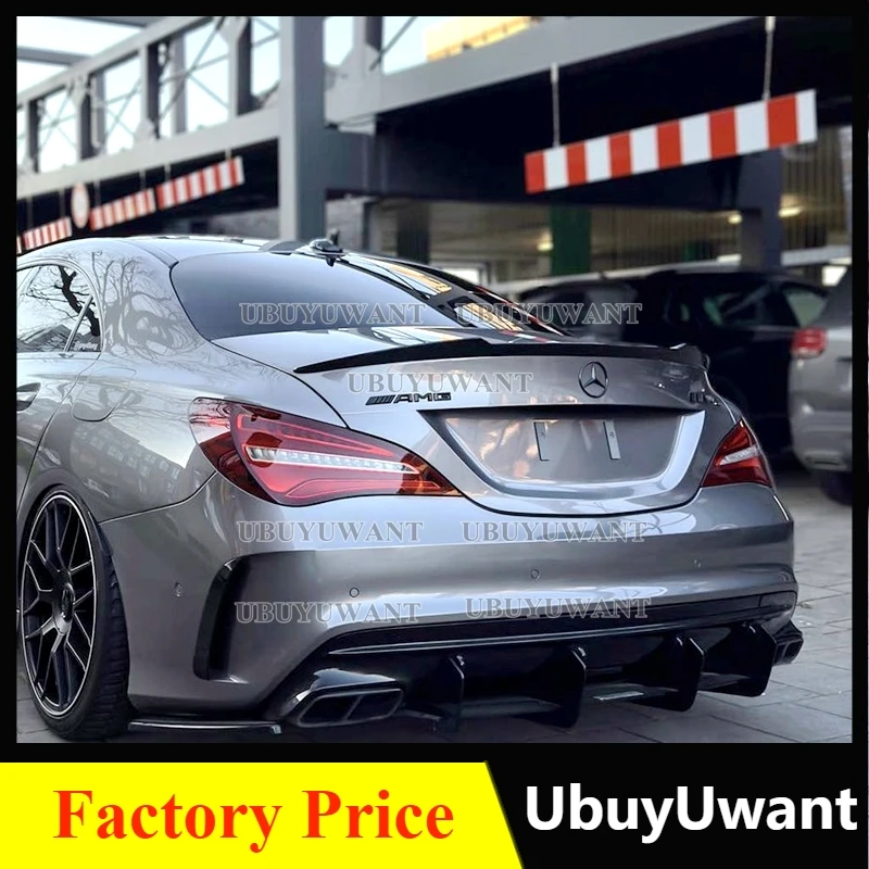 CLA-Class-Carbon-Fiber-Rear-Spoiler-Trunk-Wings-For-Mercedes-Benz-CLA45 ...