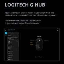 Logitech-gpw 2 세대 무선 마우스 개 방귀 킹 2 세대 치킨 매크로 게임, e스포츠 기계 충전식 모드