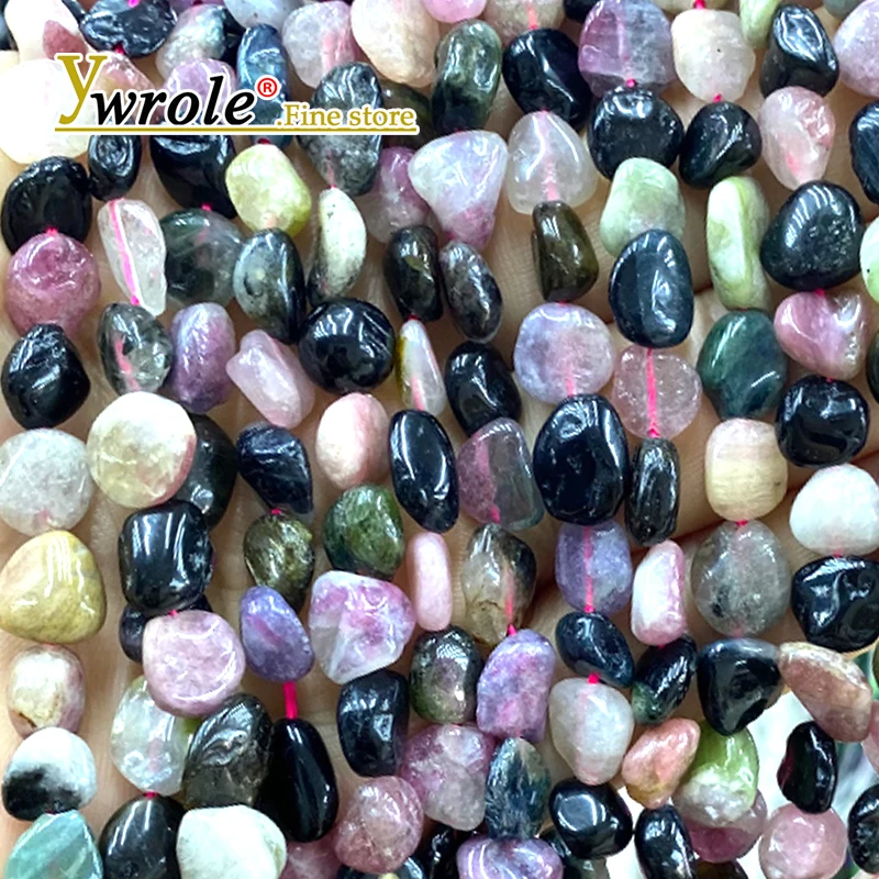 Gema processada áspera 8x10mm, pedra natural irregular, turmalina ...