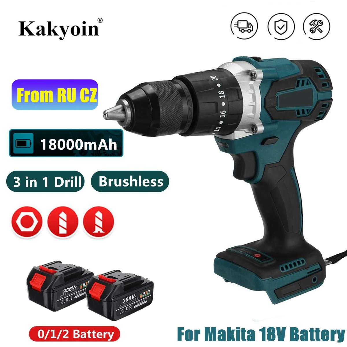 Destornillador-el-ctrico-de-mano-sin-escobillas-Portabrocas-de-2-13MM-taladro-de-impacto-taladro ...