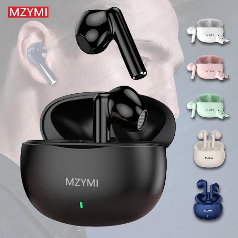 MZYMI-Waterproof-Touch-Headphones-com-microfone-para-telefone-Bluetooth ...
