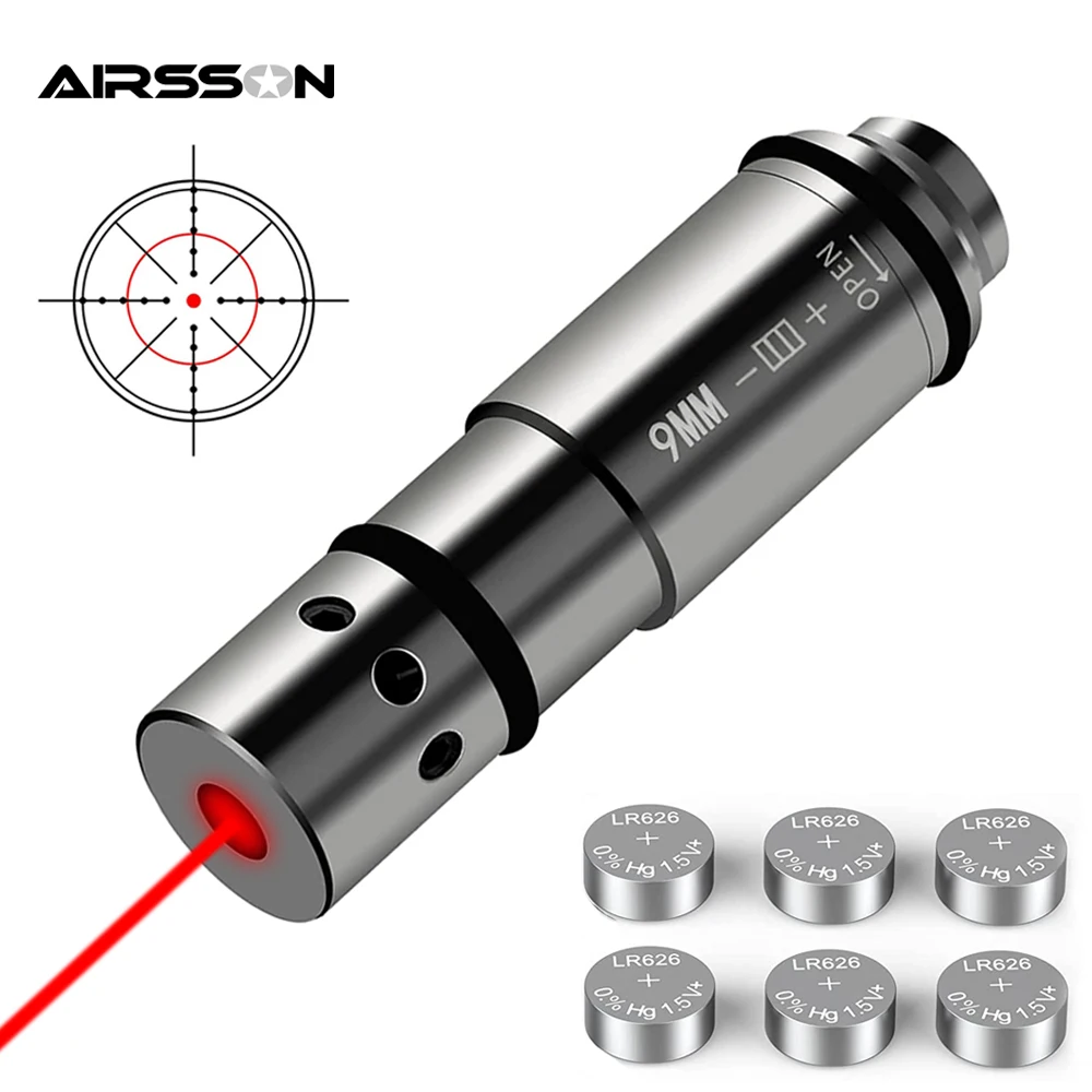 Tactical-Laser-Training-Bullet-223Rem-38SPL-9mm-Dry-Fire-Laser-Trainer ...