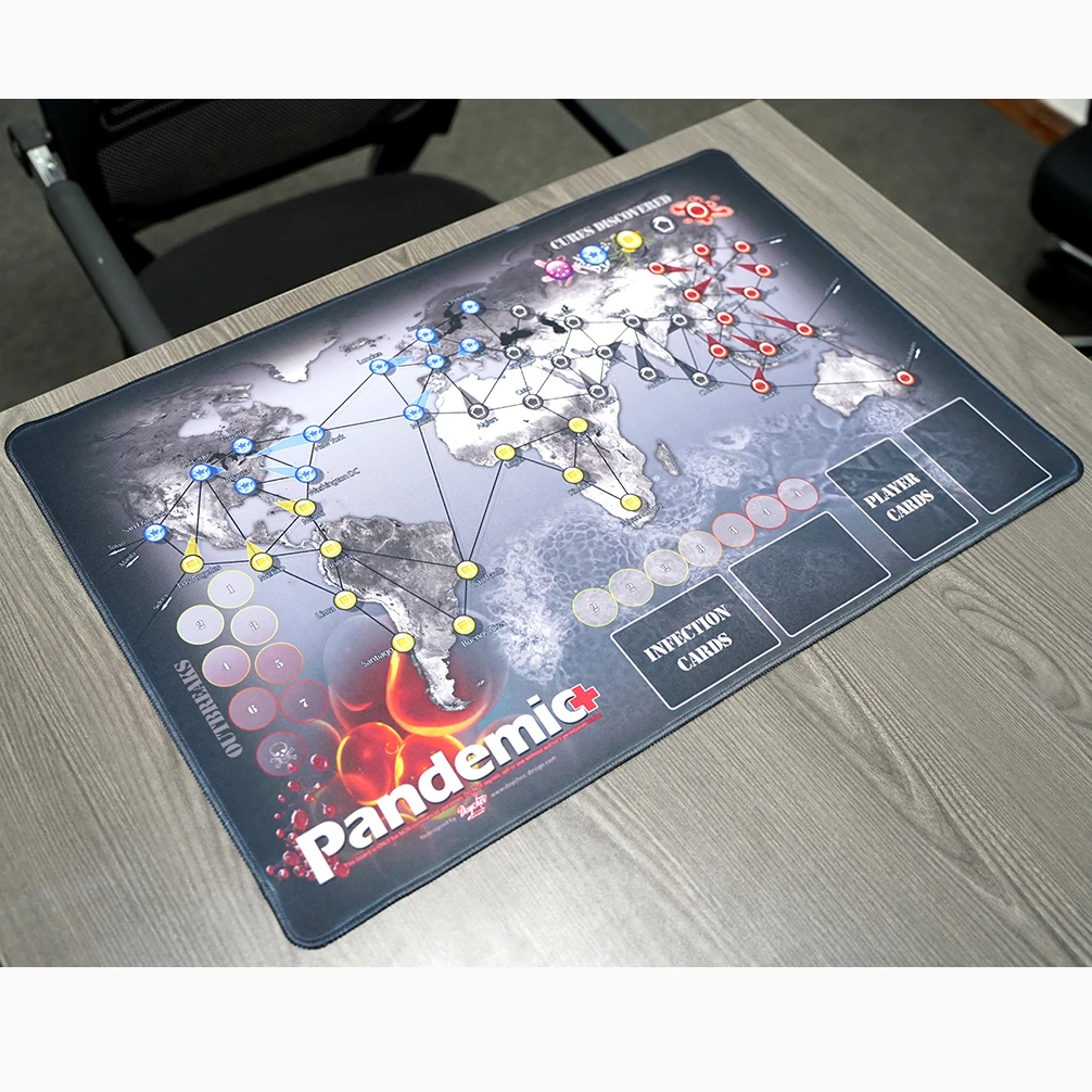 Pandemic-Board-Game-Playmat-Map-Mat-Board-Game-Accessories-Mat-Large ...