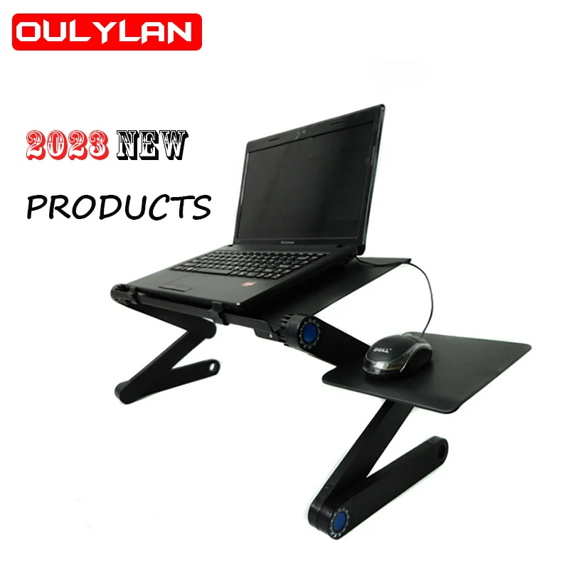Laptop Desk Stand Adjustable Foldable Computer Notebook Desks Holder TV ...