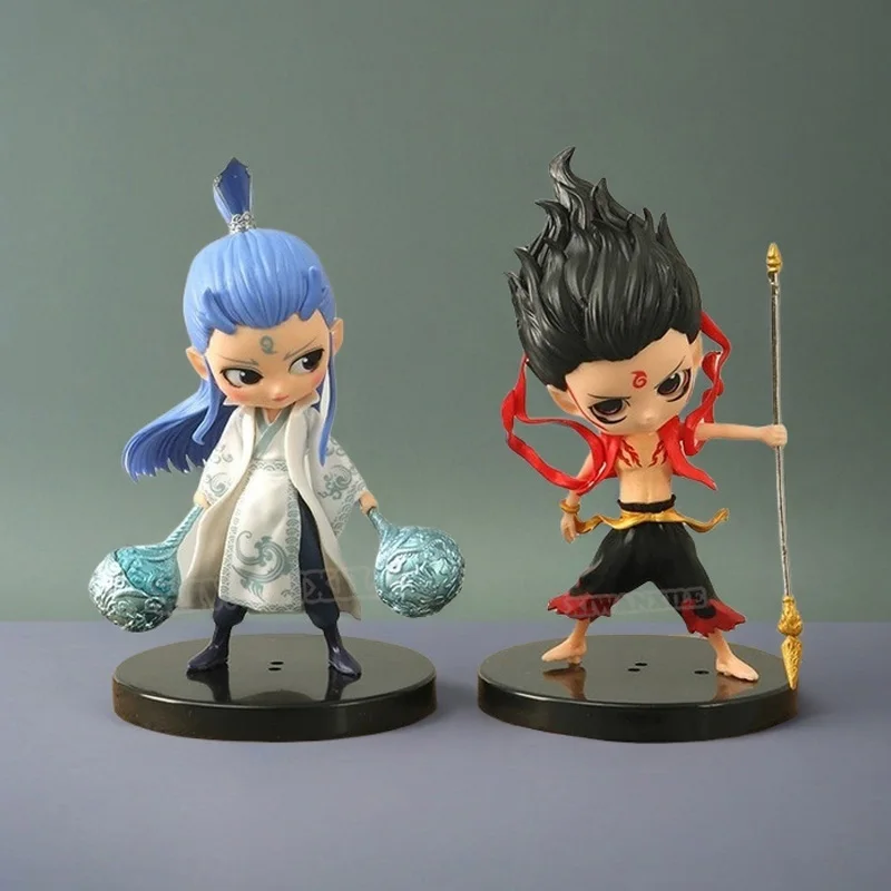 16cm Ne zha Anime Figure Birth Of The Demon Child Ne zha Action Figure ...