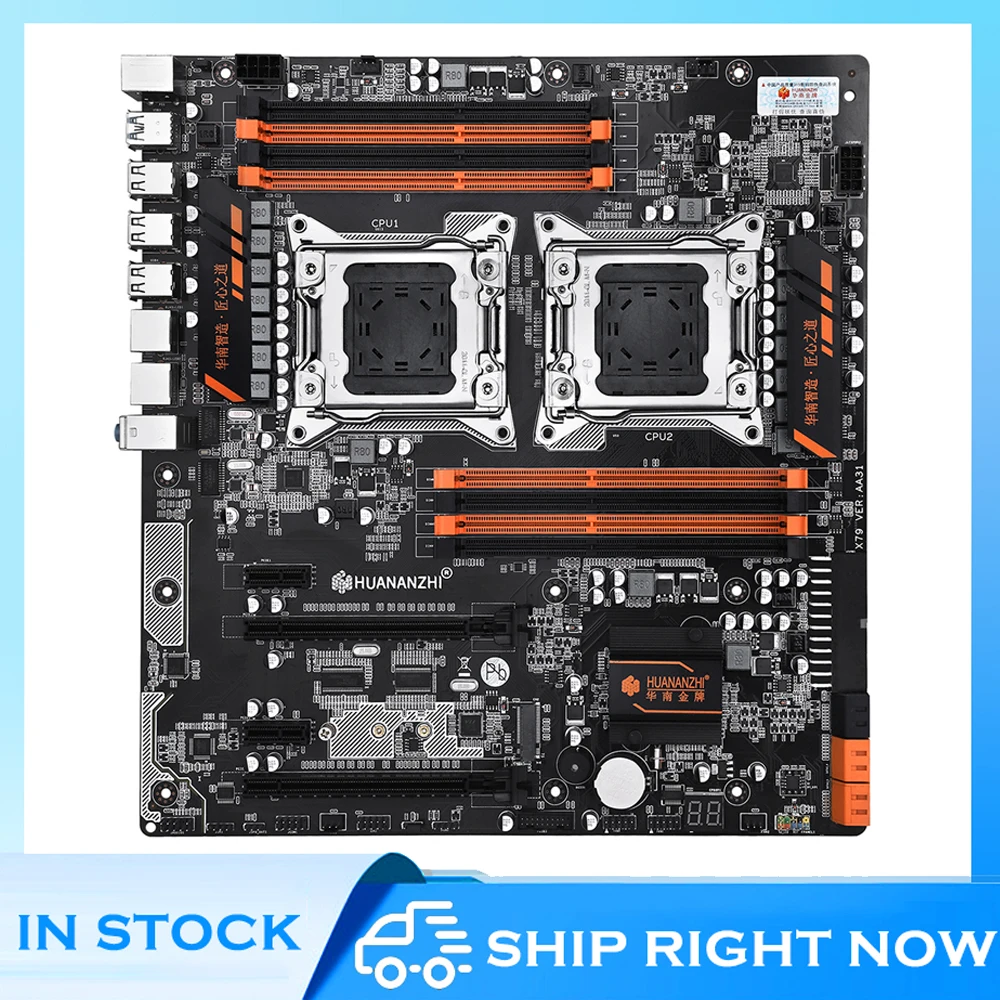 X79-8D-Dual-Socket-Motherboard-Unterst-tzung-lga-1333-xeon-e5-ddr3-1600 ...