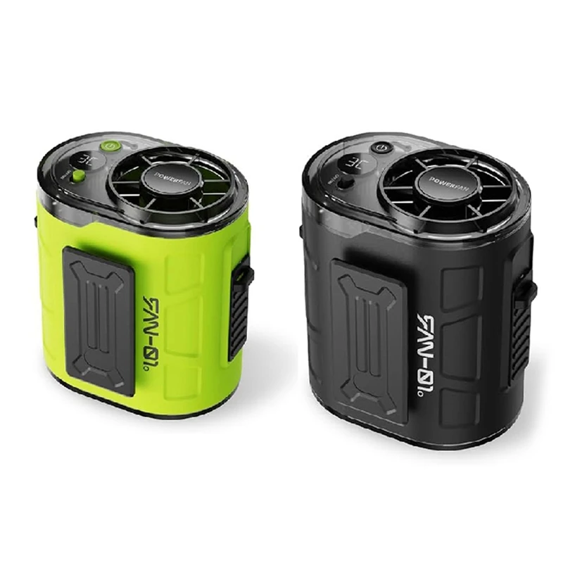 Bladeless-Waist-Mounted-Electric-Fan-Cool-Clip-Waist-Fan-100-Speeds ...