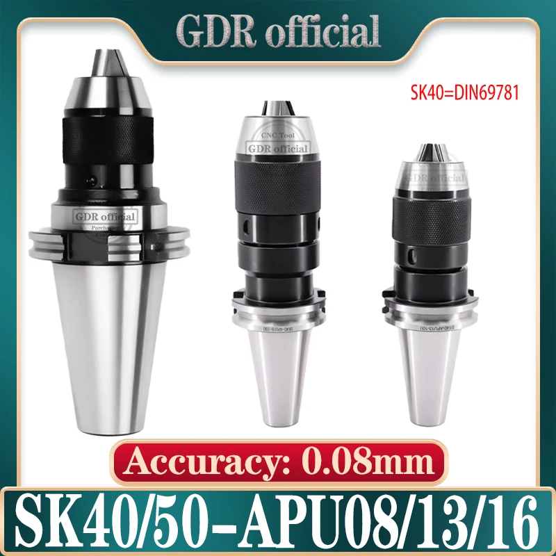 SK-SK40-SK50-APU08-APU13-APU16-Drilling-Chuck-Tool-Holder-DIN69871-JT40 ...