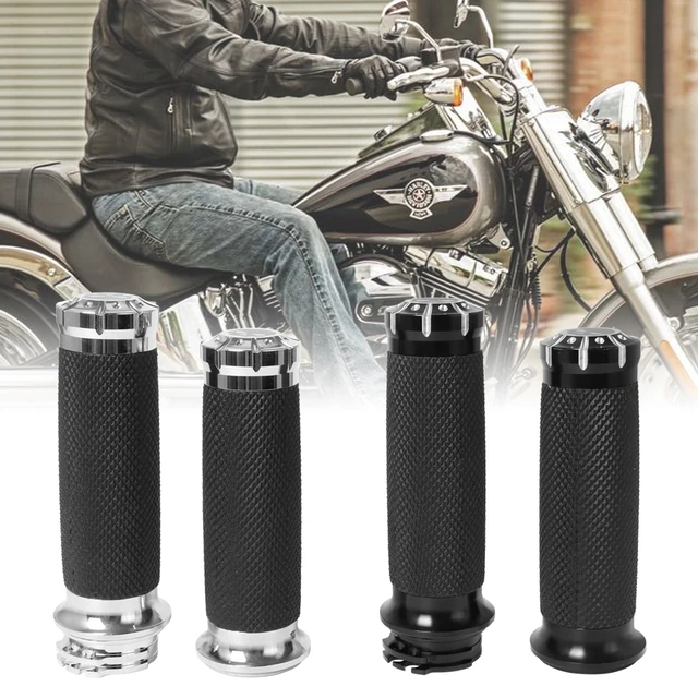 Motorcycle Grips 1 Inch 1 Inch Motorcycle Handlebar Grips For Harley ...