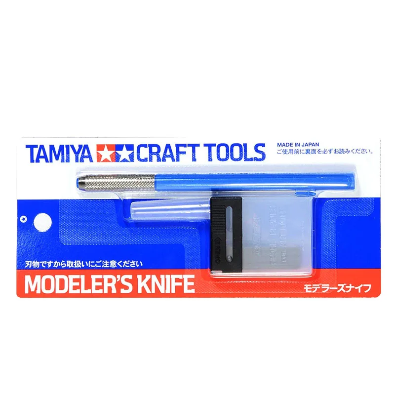 TAMIYA 69943 Modeler's Knife(Blue) Penknife with 25PCS Replacement ...