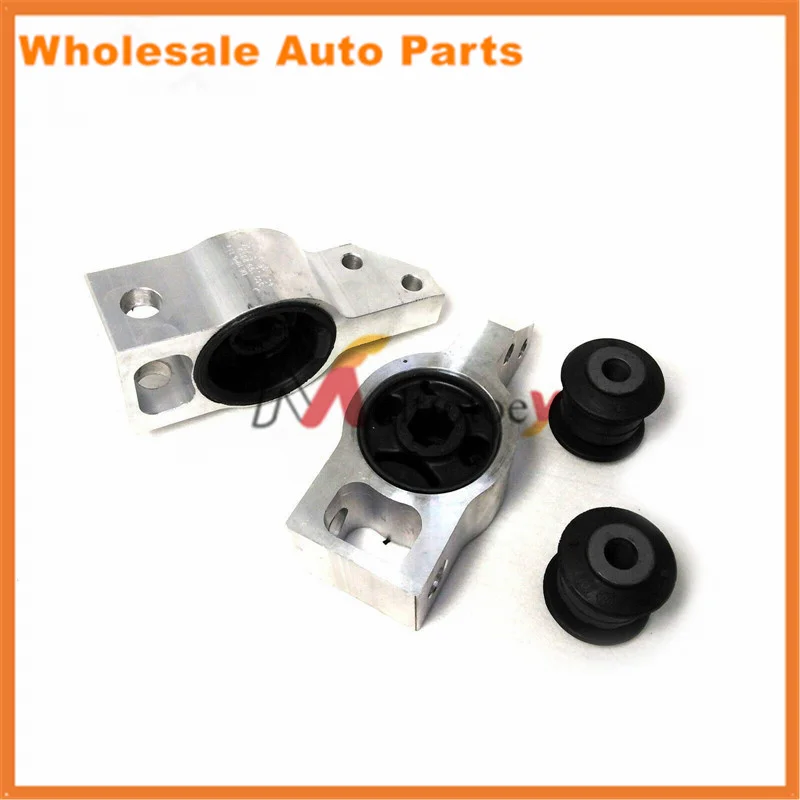 4PCS/Set Aluminum Front Left & Right Control Arm Bushing Set 3C0199231D ...
