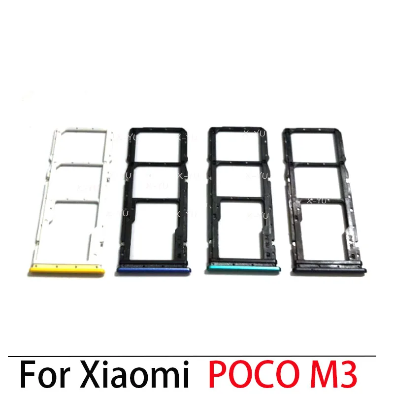 10PCS-For-Xiaomi-Mi-POCO-M3-X3-Pro-NFC-GT-SIM-Card-Tray-Holder-Slot ...