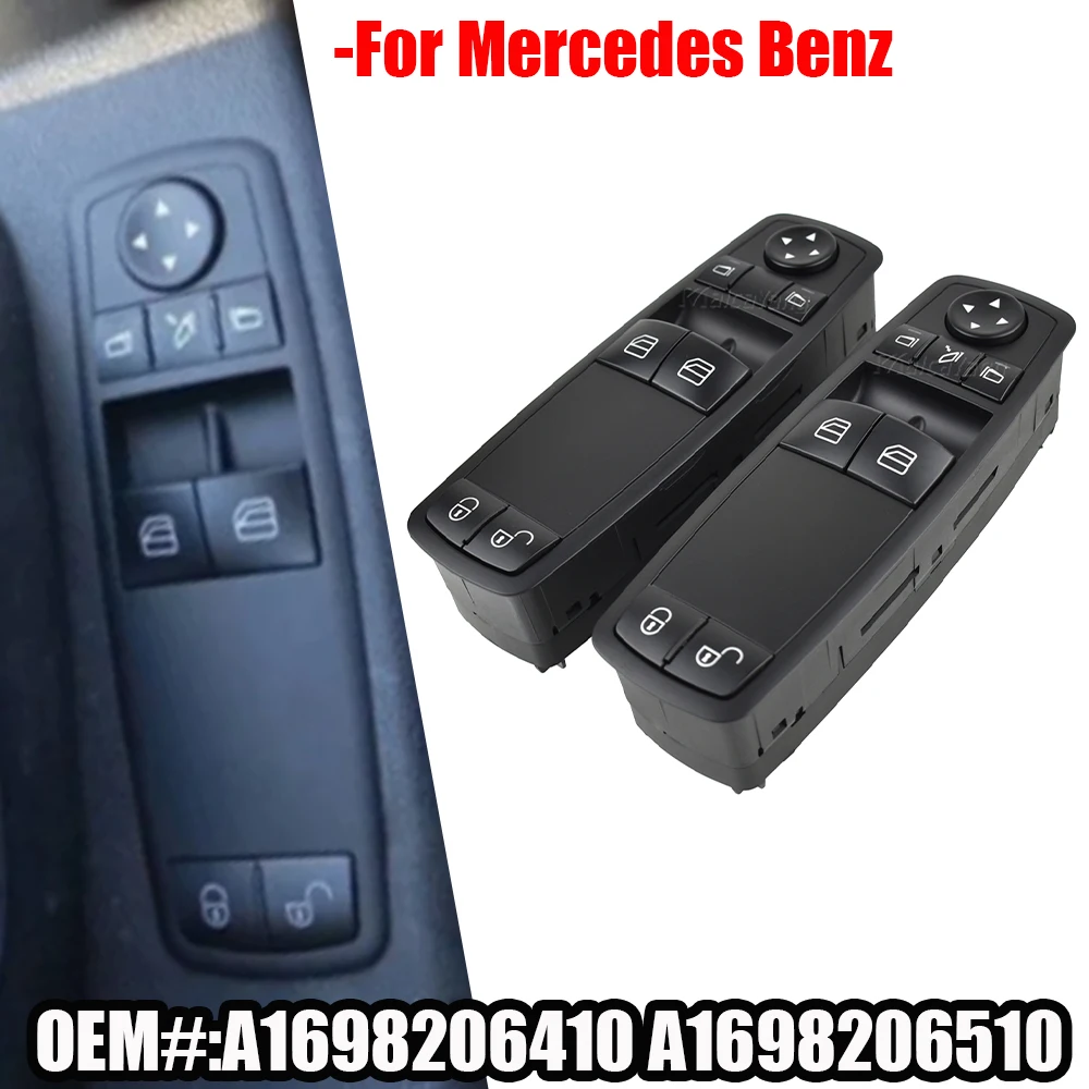Master-Electric-Power-Window-Control-Switch-A1698206410-A1698206510-For ...