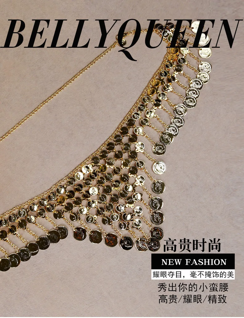 Coin-Triangle-Belly-Dance-Waist-Chain-Waist-Ornament-Oriental-Dance ...