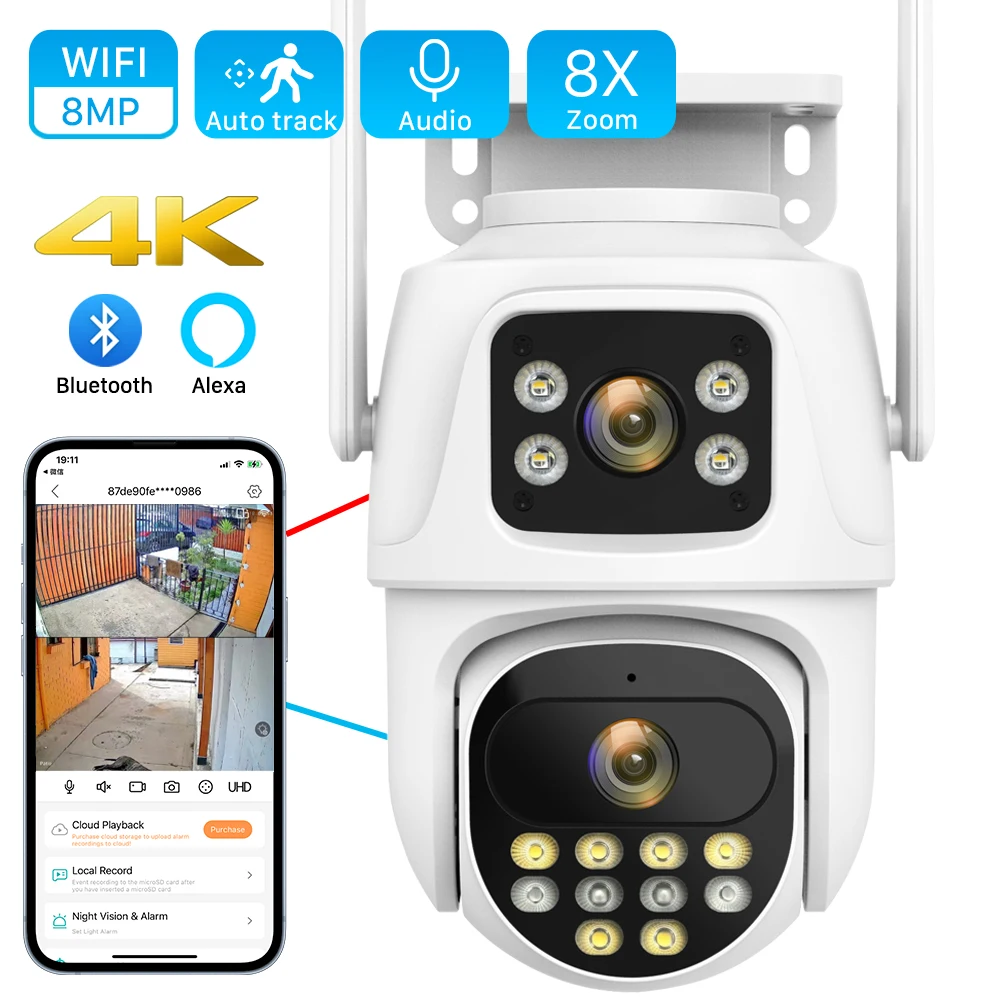 8MP-4K-Dual-Screen-icsee-Wifi-Camera-with-Dual-Lens-Color-Night-Vision ...