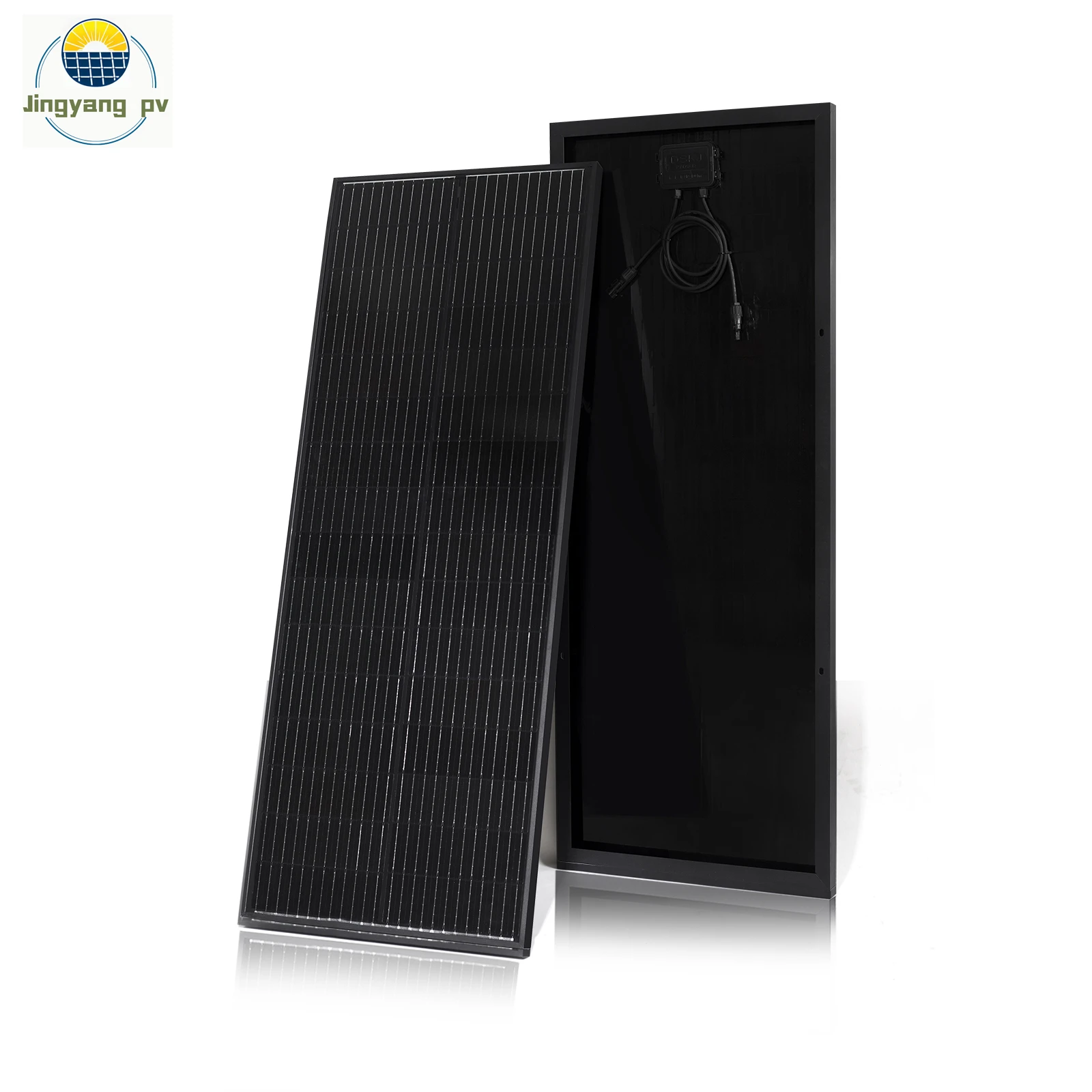 Rigid Solar Panel 100W 110W 120w 12V Solid Glass Temper Panel Solar ...