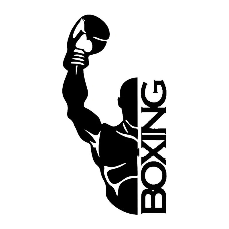 V1171-Die-Cut-Vinyl-Decal-Boxing-Car-Sticker-Waterproof-Auto-Decors-on ...