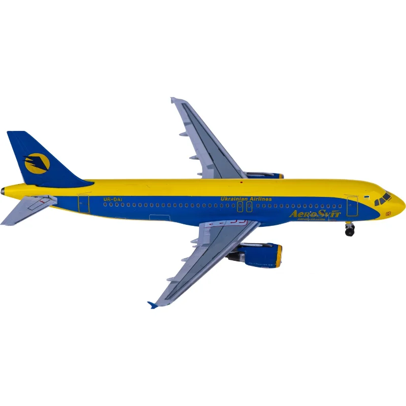 1:400 Scale Aerosvit Ukrainian Airlines A320 UR-DAI Aeroplane Avion ...