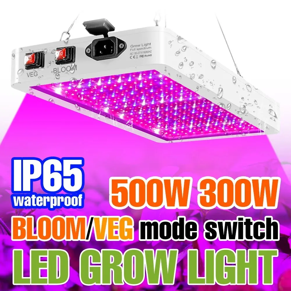 LED Grow Light Full Spectrum Quantum Board Plant Lamp Indoor Hydroponic ...