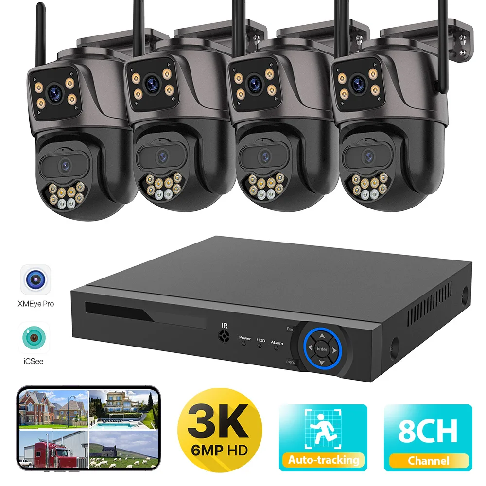 POE-NVR-Kit-Security-Waterproof-Color-Night-Vision-Video-Surveillance ...