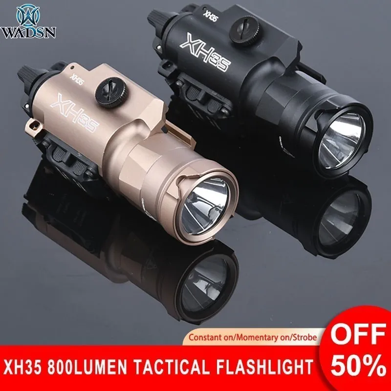 WADSN-XH35-Strobe-Light-X300-Weapon-Light-800-Lumen-LED-Tactical-White ...