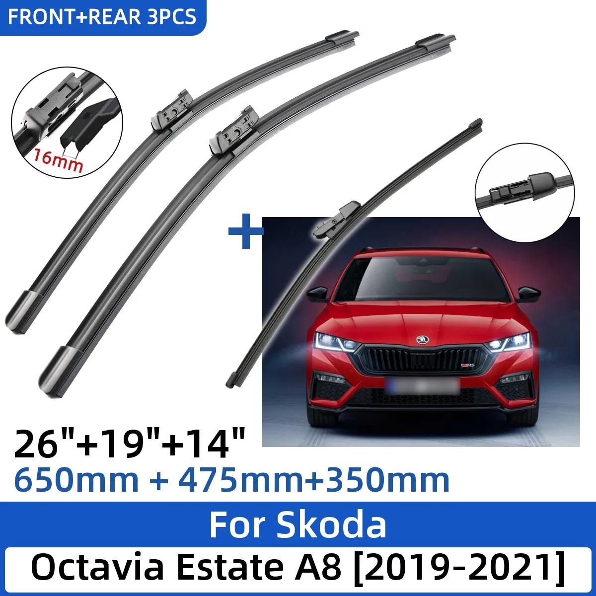 Skoda octavia front windscreen price store