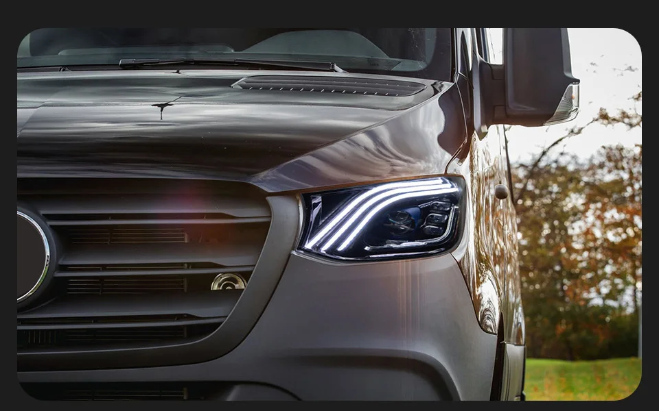 Стайлинг автомобиля для Benz Sprinter 2018-2023 лампы для фар головного ...