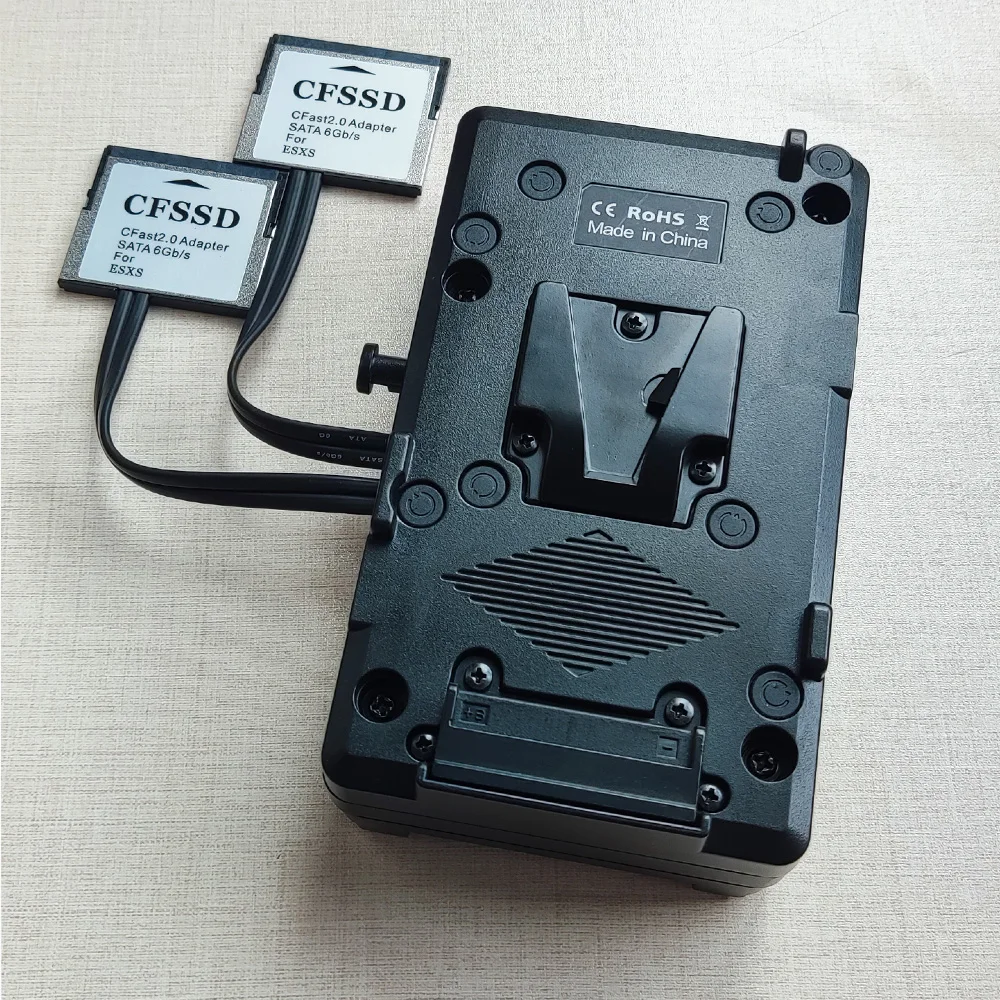 V-shaped Back Mounted Dual Interface Adapter For Esxs Cfast2.0 To Ssd ...