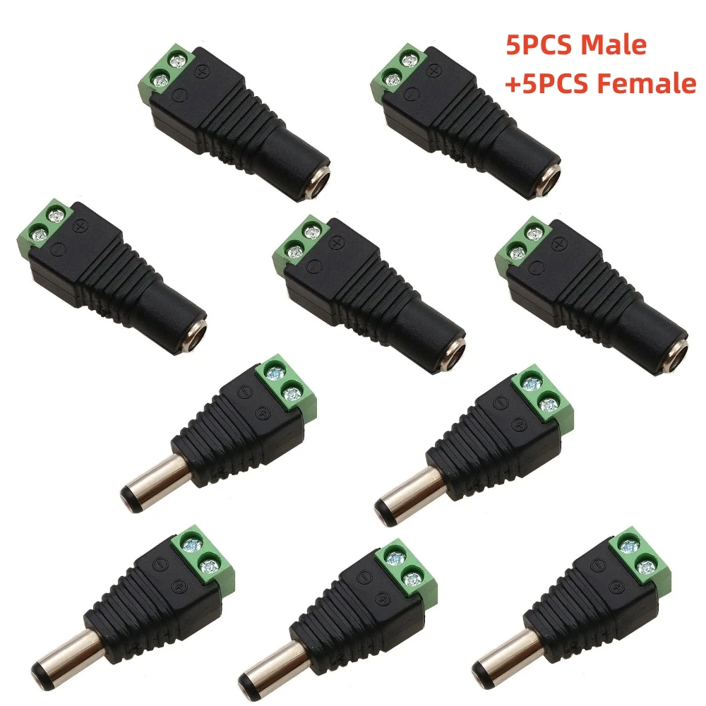 DC12V-5-5-2-1mm-Female-Male-Power-Plug-Adapter-Female-Plug-Adapter ...