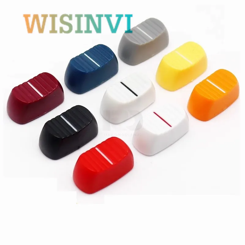 10PCS-slide-Potentiometer-Fader-Knob-Cap-Mixer-Console-Adjuster-Switch ...