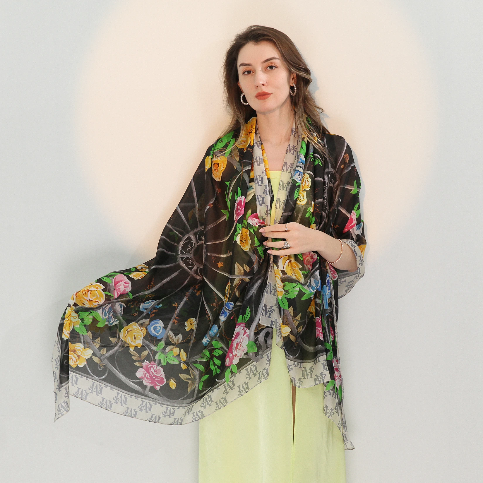 Women-100-Natural-Silk-Scarf-Shawl-Female-Pure-Silk-Scarves-Wraps-Plus ...