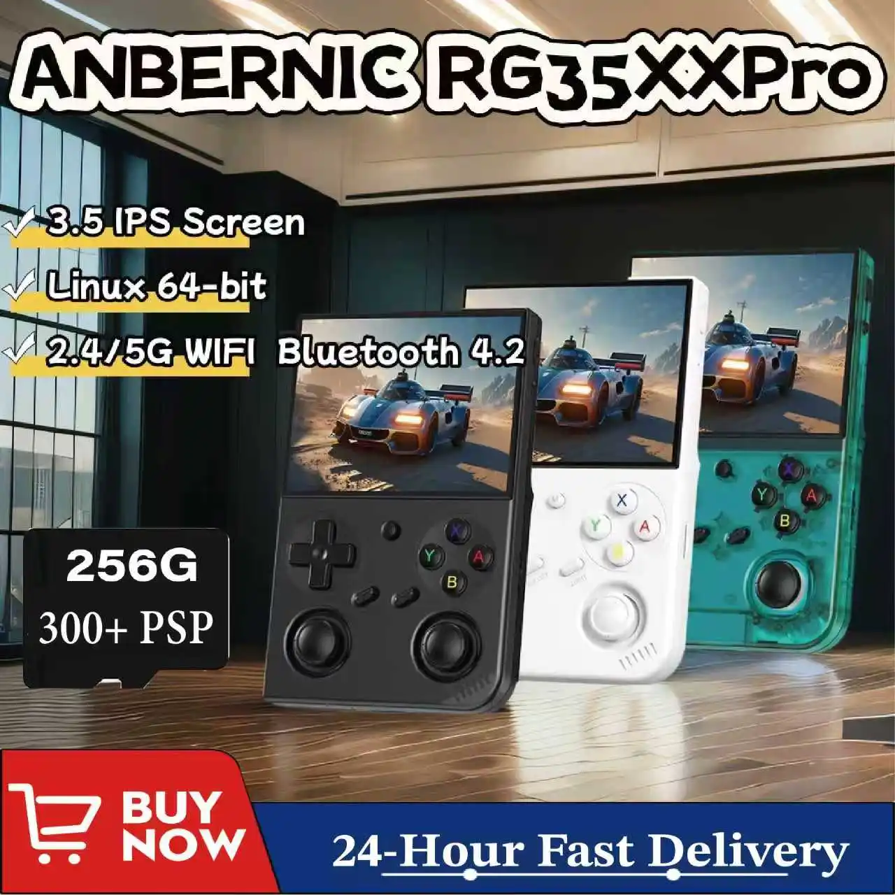ANBERNIC RG35XX PRO RG 35XXPRO Retro Handheld Game Console Retro Video ...