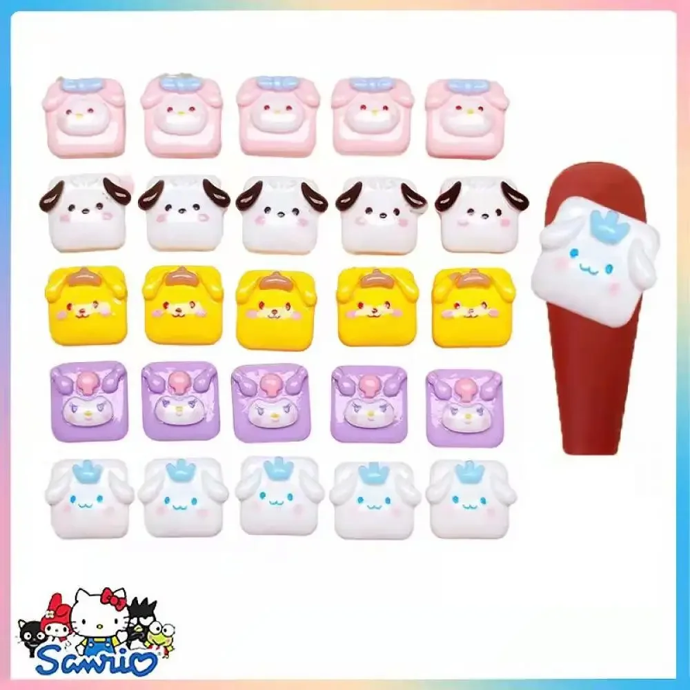 Sanrioed-10Pcs-Kawaii-Hellokitty-Nail-Parts-Accessories-Pochacco ...