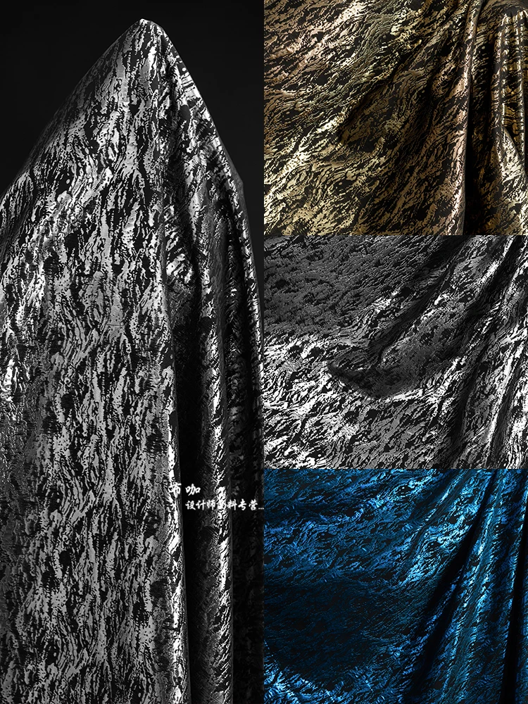 Wave-Plain-Chinoiserie-Double-sided-Jacquard-Fabric-Retro-Chinese ...