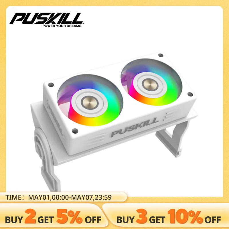 PUSKILL-RAM-Memoria-Cooling-Fan-12V-0-22A-1000-3000RPM-Cooler-Support-A ...