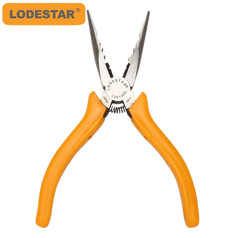 LODESTAR-6-Inch-Precision-Long-Needle-Nose-Plier-Wire-Cutter-for ...