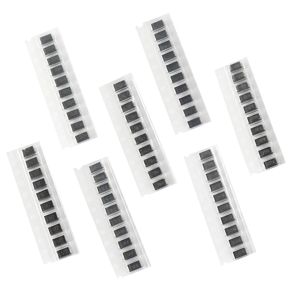 70pcs-SMA-Schottky-Diode-Assort-Kit-1N4001-1N4004-1N4007-1N5819-1N5288 ...