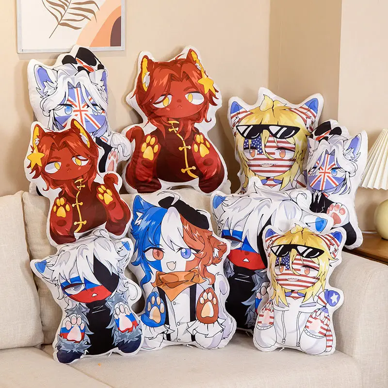 CountryHumans-Plush-Doll-Toys-Cartoon-Throw-Pillow-Stuffed-Doll-for ...