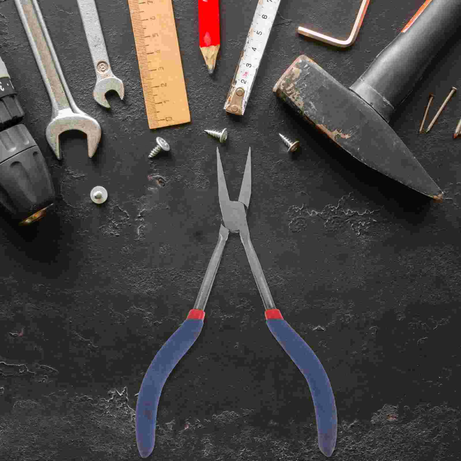 Flat-Nose-Pliers-Jewelry-Making-Tool-Handwork-Wire-Cutting-Handicraft ...